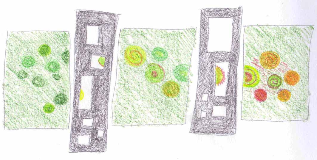 Transformation collage | Tactual Textiles by Claire