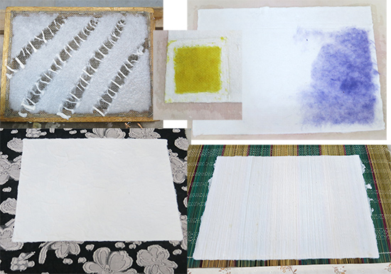 Recycling paper | Tactual Textiles by Claire