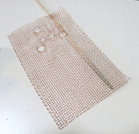 Paper pulp dipping | Tactual Textiles by Claire