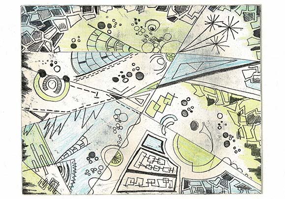 Part 1: Two colour etching workshop | Tactual Textiles by Claire