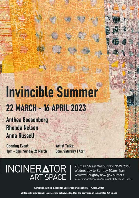 Exhibition: Invincible Summer – Tactual Textiles by Claire