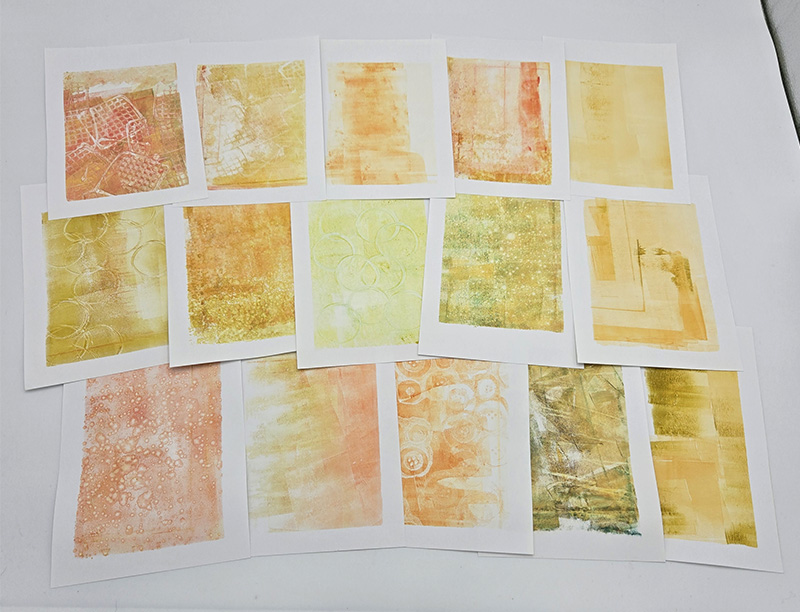Exploring monoprints and monotypes – Tactual Textiles by Claire
